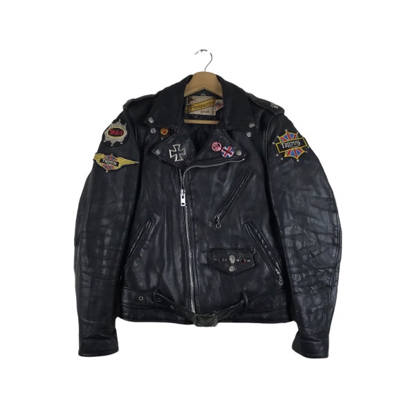 Leather Perfecto Jacket - Etsy