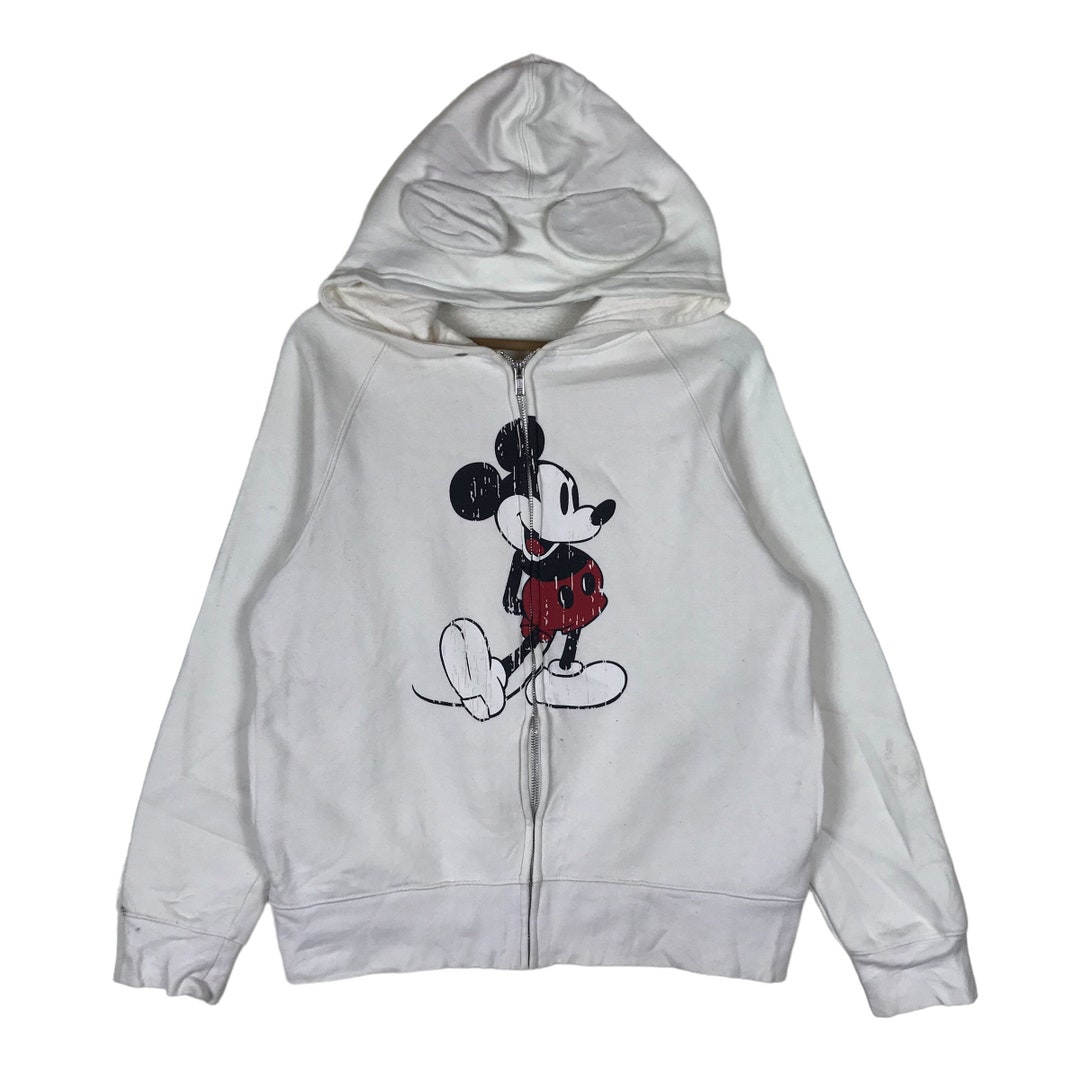 Vintage Tokyo Disney Resort Mickey Mouse Zipper Sweater Hoodie - Etsy