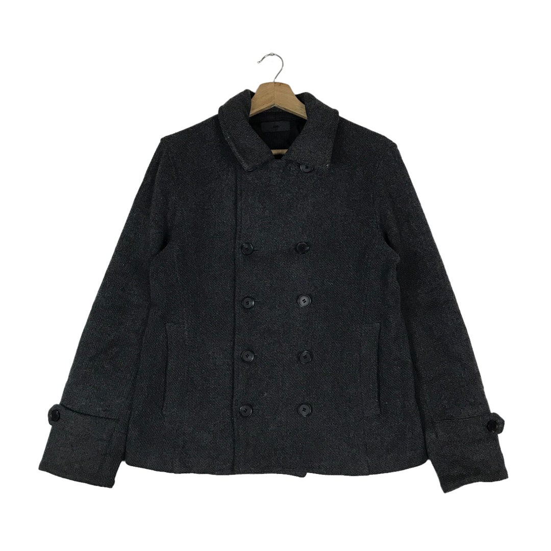 Japanese Brand Hare Double Breasted Peacoat Jacket - Etsy