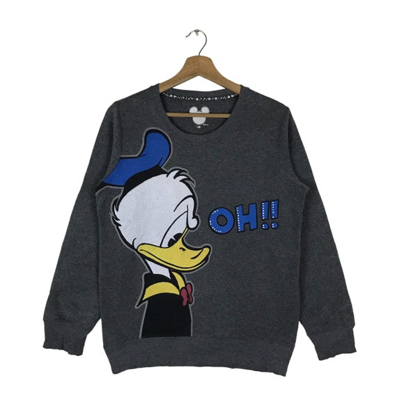 Vintage Disney Donald Duck Cartoon Character Pullover… - Gem