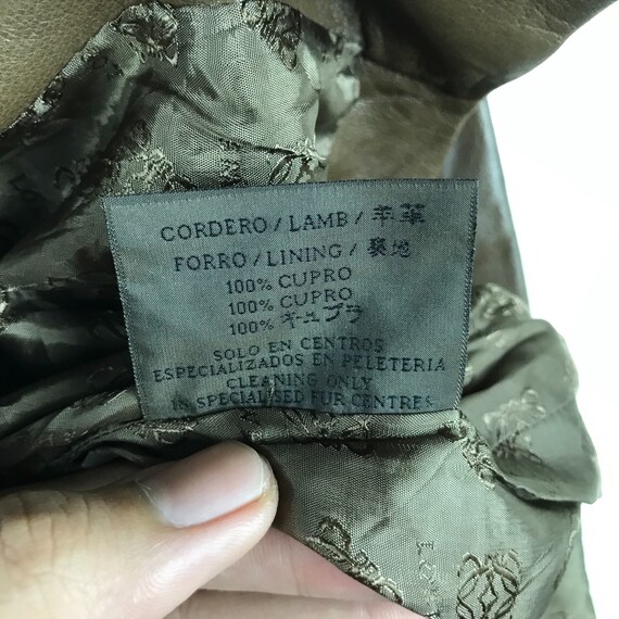 Vintage Loewe Leather Button Down Jacket - Gem