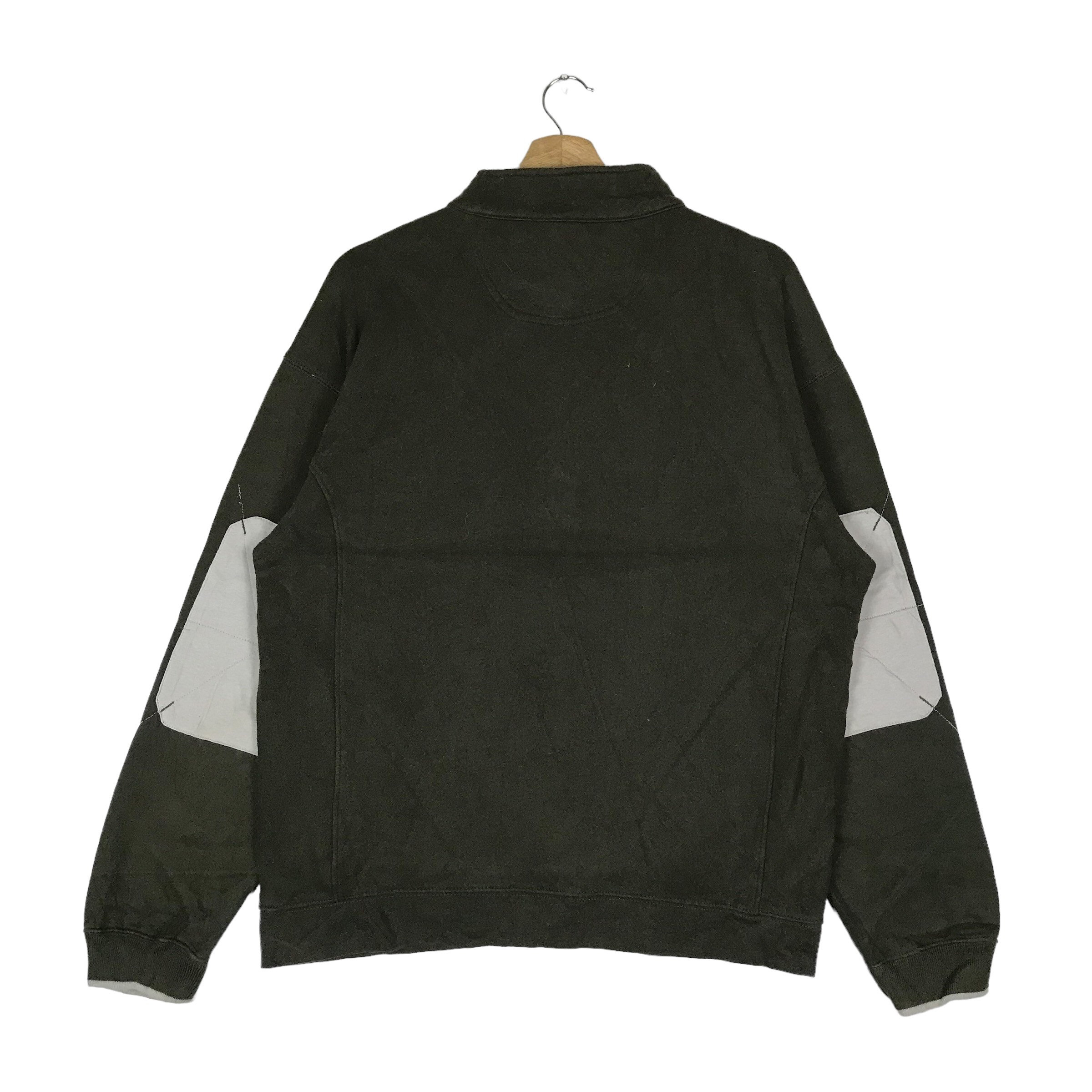 Vintage Ducks Unlimited Small Logo Elbow Patched Pullover Jumper Sherpa ...