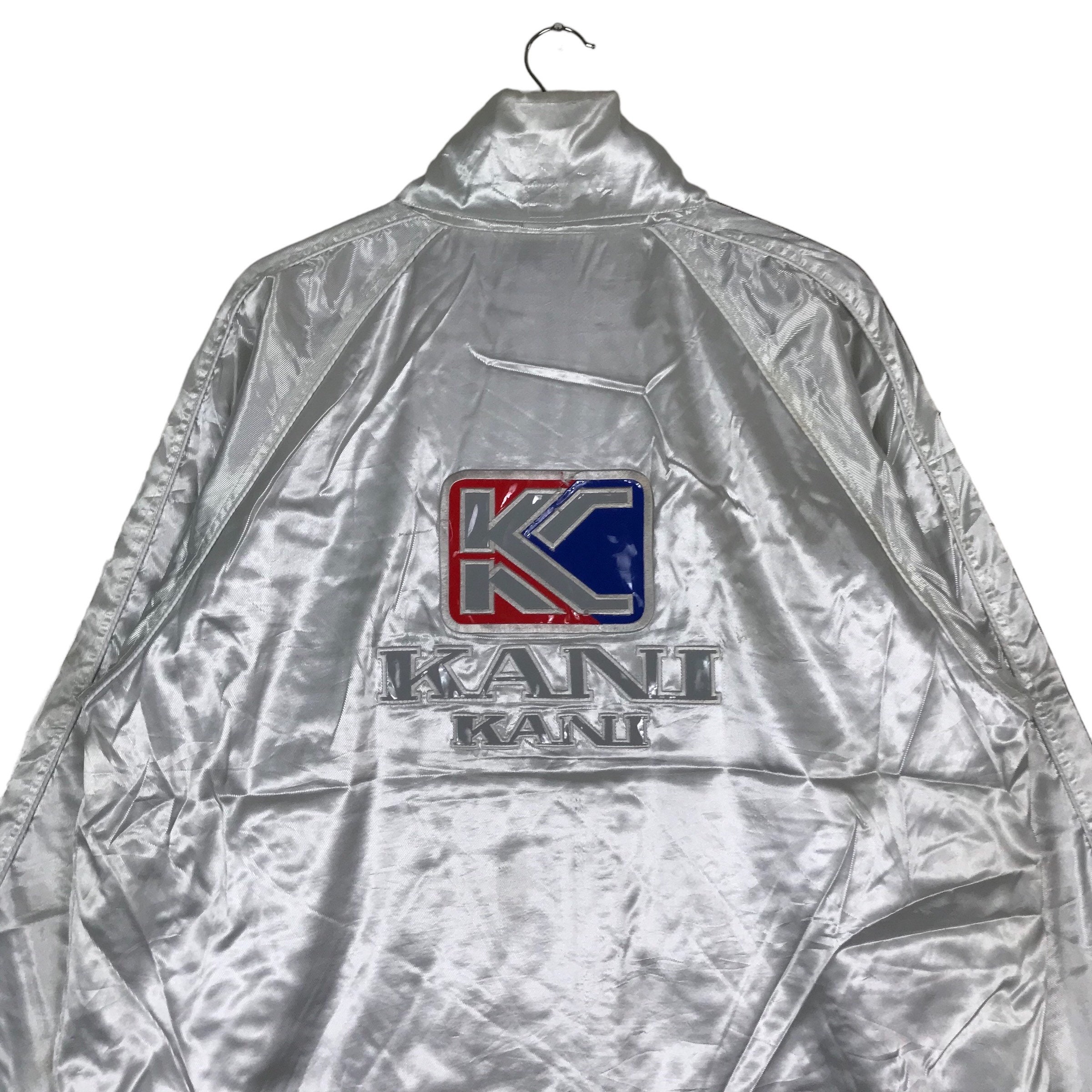 Vintage Karl Kani Hip Hop Fashion Brand Side Tape Full Zipper Sweater ...