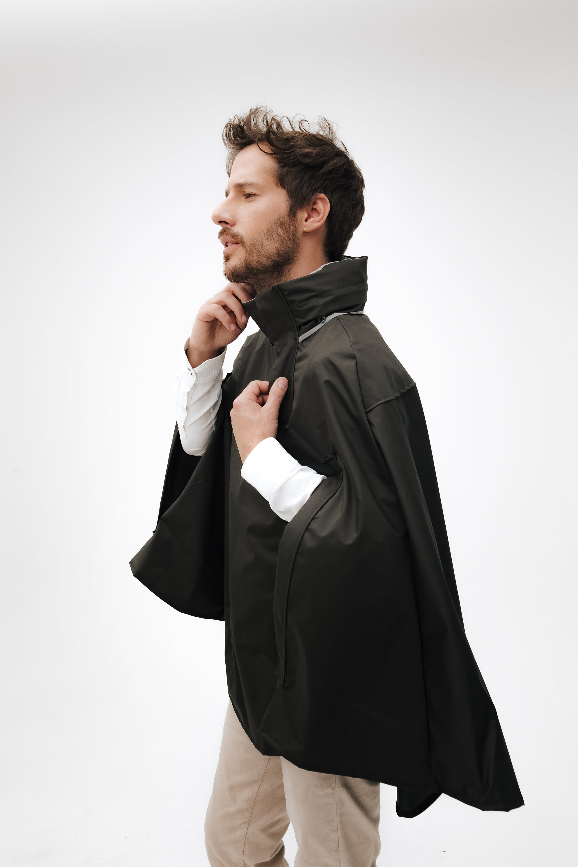 Rain Poncho, Raincoat, Waterproof Jacket, Unisex Poncho, Bicycle Cape ...