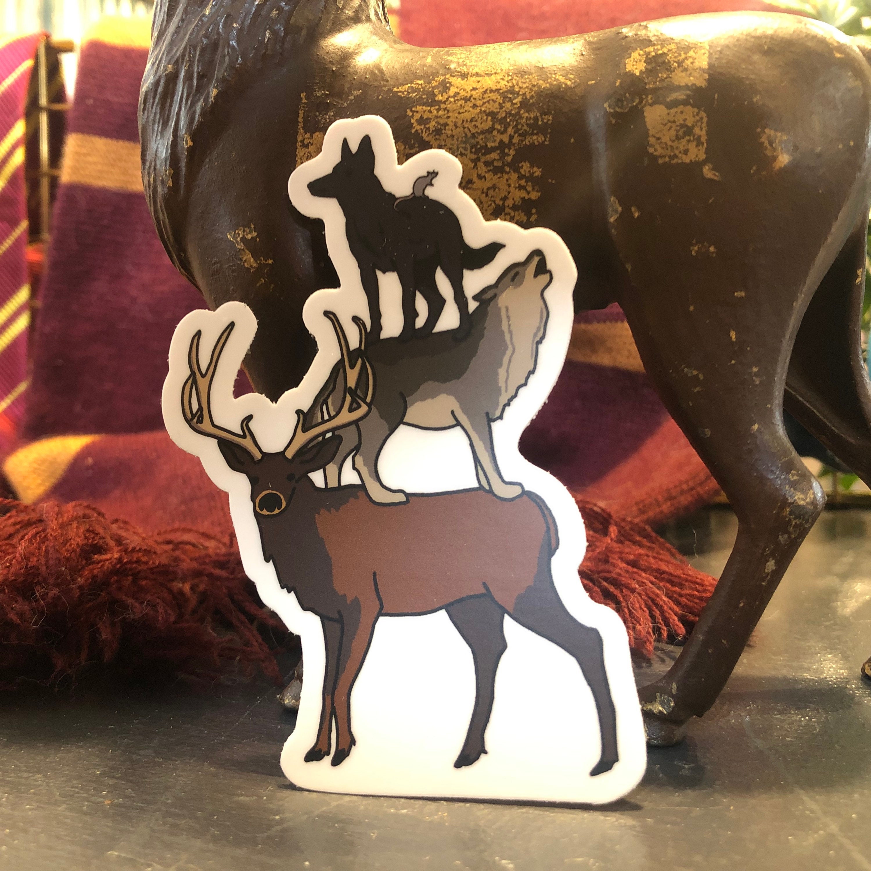 Marauders Sticker Animagi Stack All the Young Dudes | Etsy