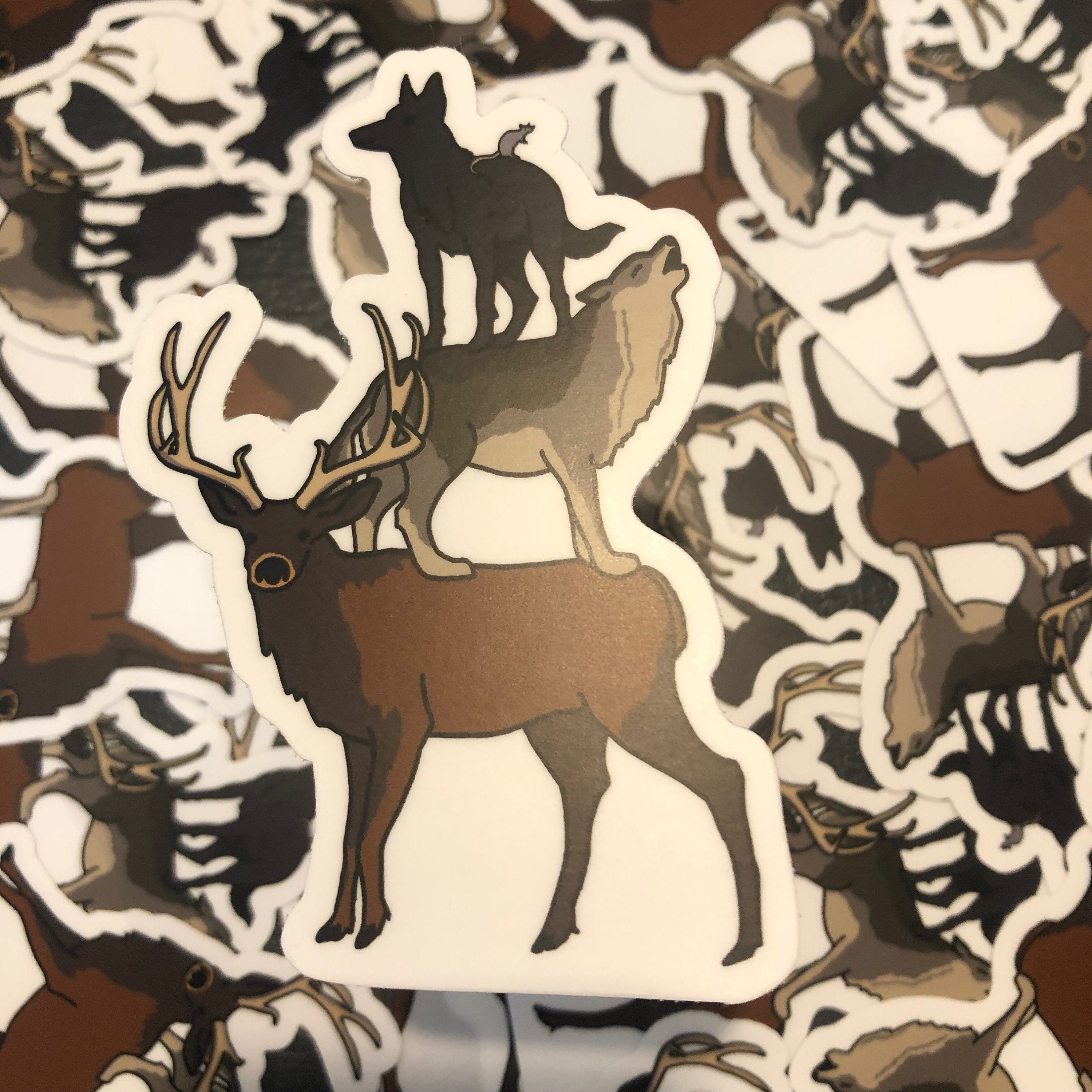 Marauders Sticker Animagi Stack All the Young Dudes | Etsy