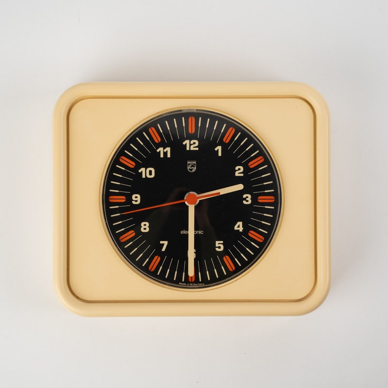 Retro Kitchen Clock - Etsy