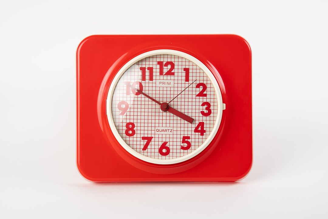 Rare PRIM Vintage Wall Clock From the 1970s - Etsy