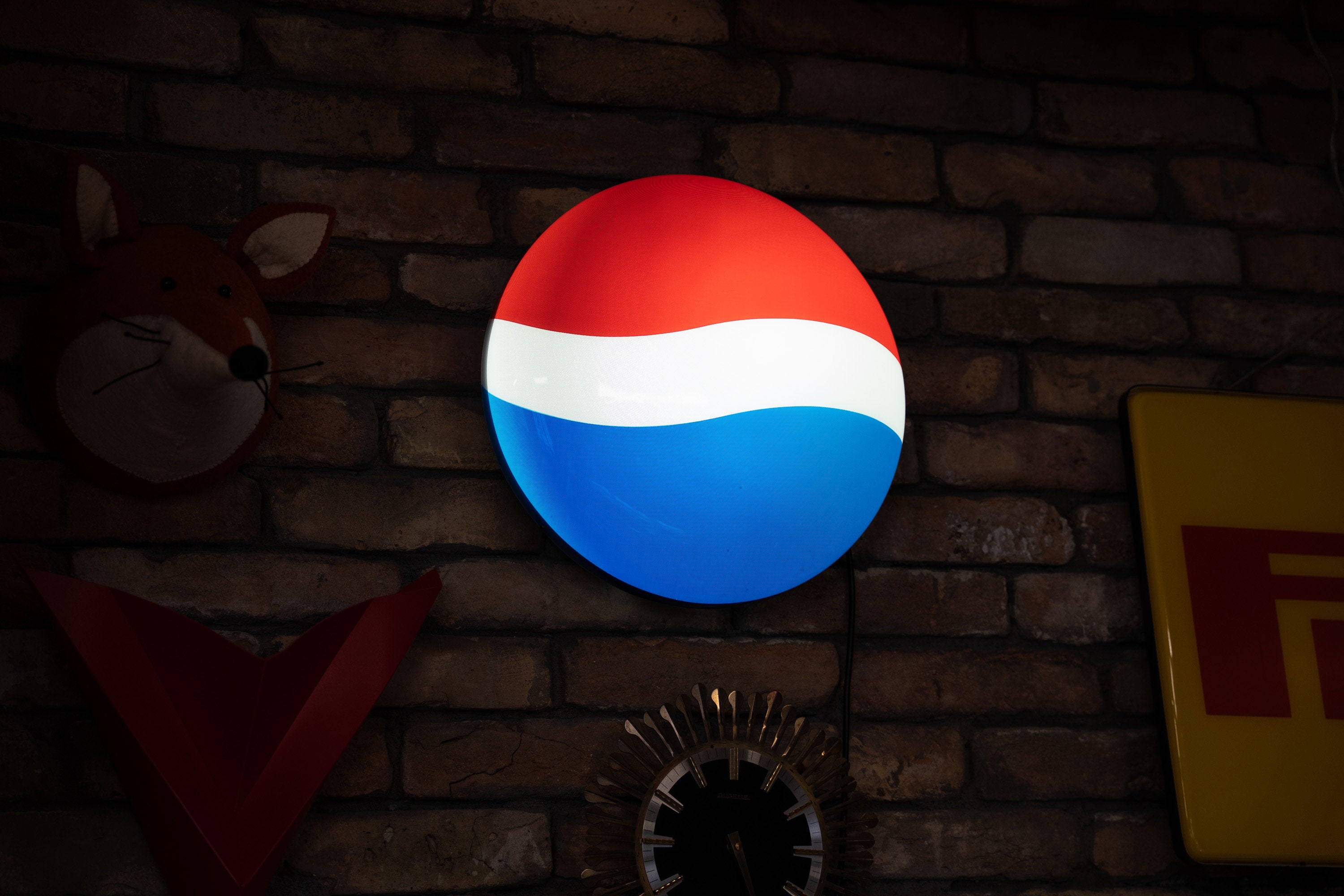 Vintage PEPSI COLA Light Up, Bar Sign Logo, Pub, Man Cave - Etsy