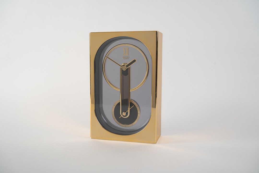 Rare Vintage Seiko Quartz Desk Clock, 1980's, Made in Japan, Mid ...