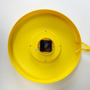 Vintage Ikea Pladdra Clock Yellow Plastic Wall Clock | Design Chenya Ke ...