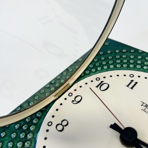 Vintage PETER ELECTRIC Wall Clock , Porcelain, Made in Germany in 1970s ...