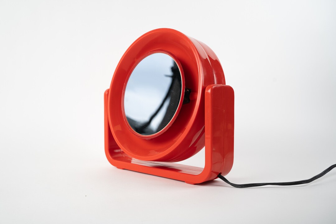 Vintage Allibert Style, SPACEAGE, 70s Vanity Mirror, Illuminated Lamp ...