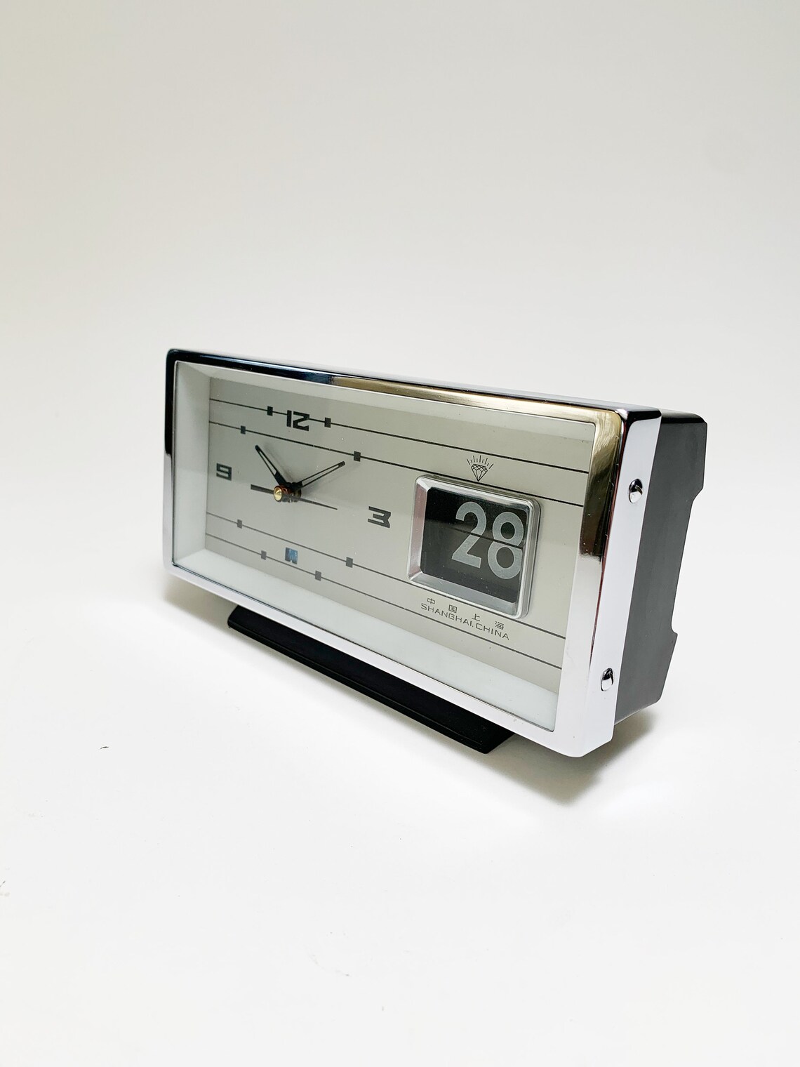 1970's Vintage Shanghai Diamond Alarm Clock Vintage - Etsy