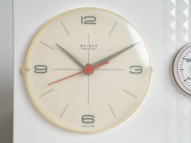 Weimar Vintage Wall Clock Made in Germany in the 1970s - Etsy