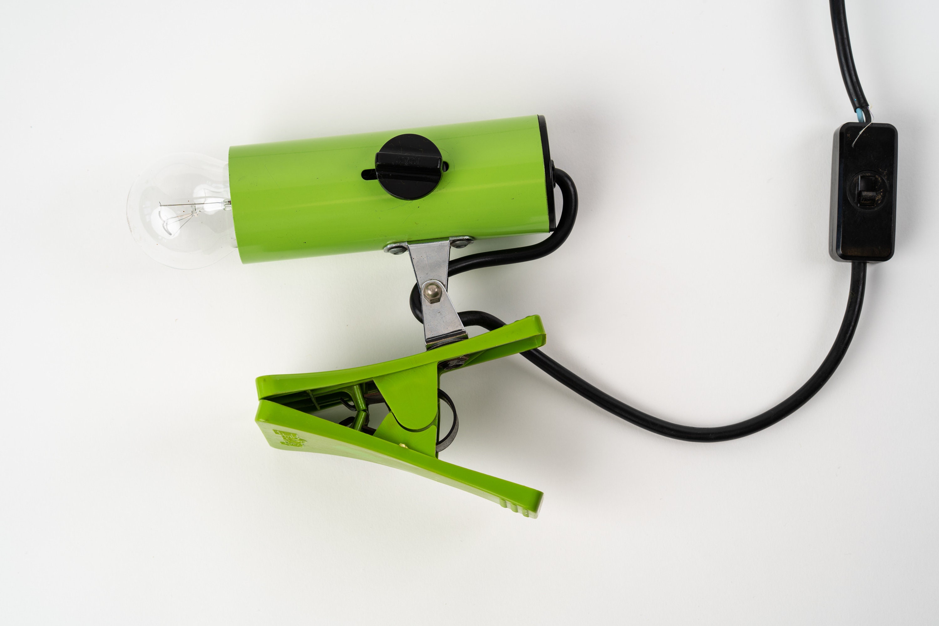 Vintage Mid-century Italian Clamp Table Lamp From Targetti, 1970s - Etsy