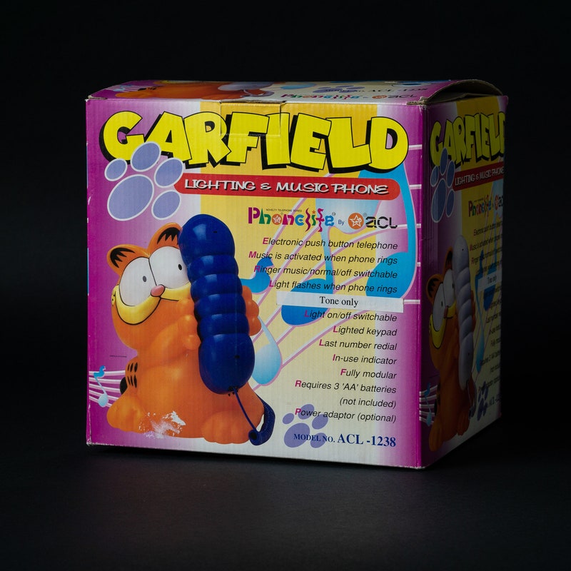 Garfield Telephone - Etsy