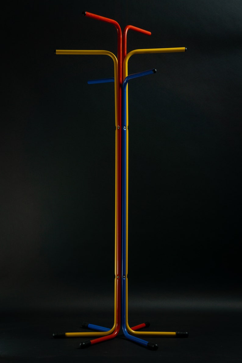 Vintage Ikea Childrens Coat Rack / Stand Memphis Style in - Etsy