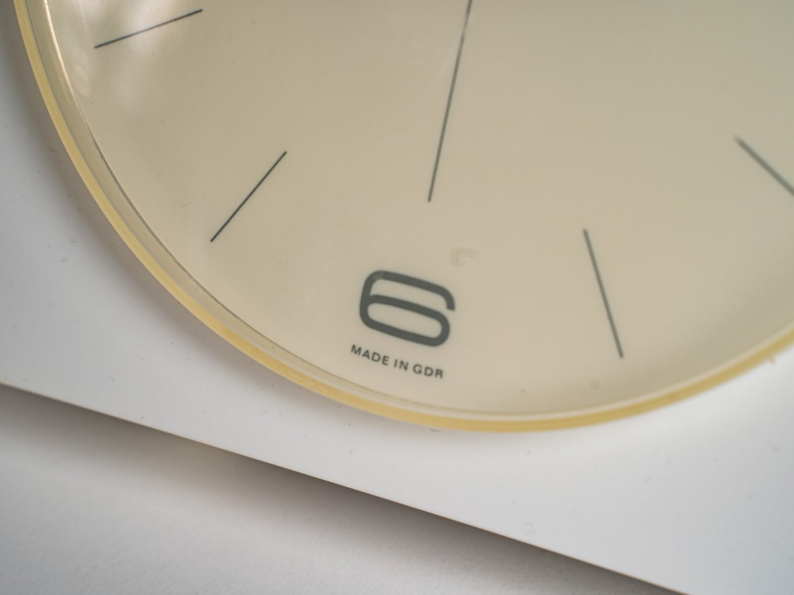 Weimar Vintage Wall Clock Made in Germany in the 1970s - Etsy
