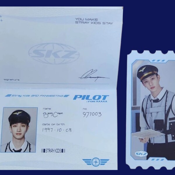 Stray Kids Pilot Shirt - Etsy