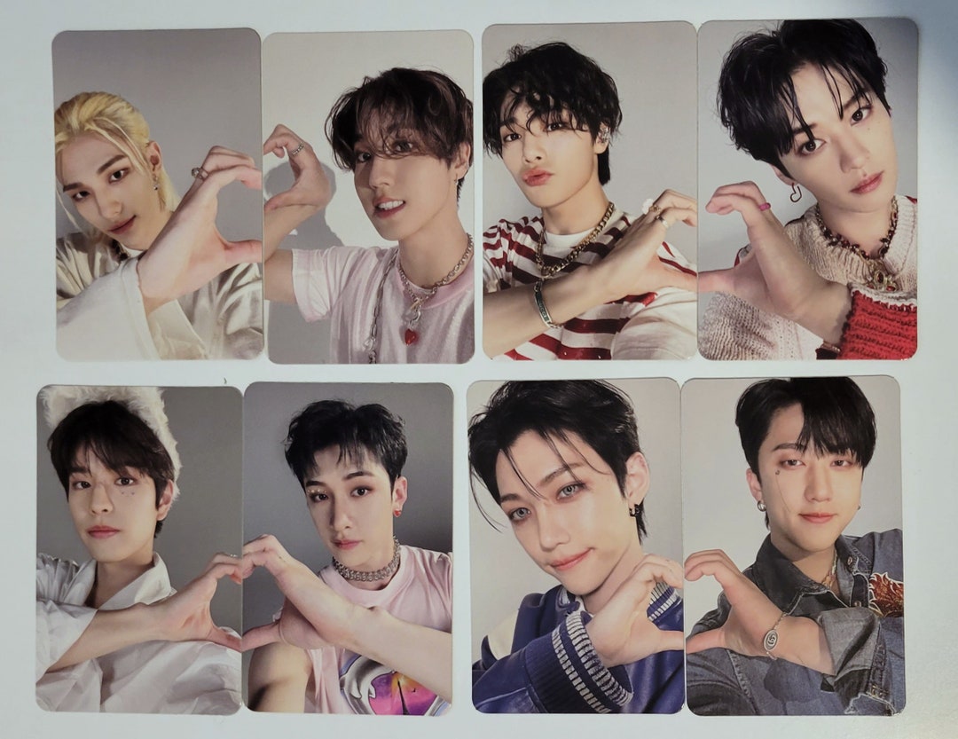 Maxident HEART Version Photocards OFFICIAL Stray Kids - Etsy