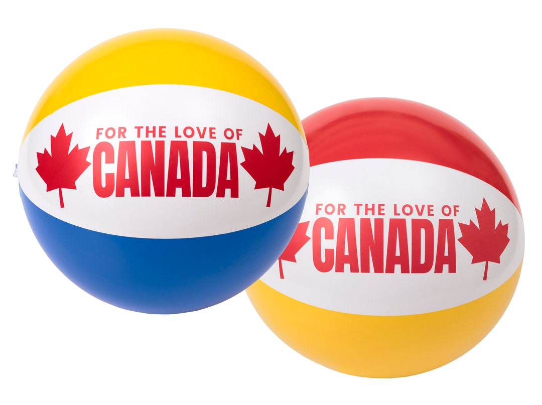 2 Canada Multi Colored Beach Ball 48 Cm or 19 Inches Each Ball Receive ...