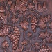 Grape Vines Copper Relief, Grapes Wall Sculpture, Tuscan Home Decor ...