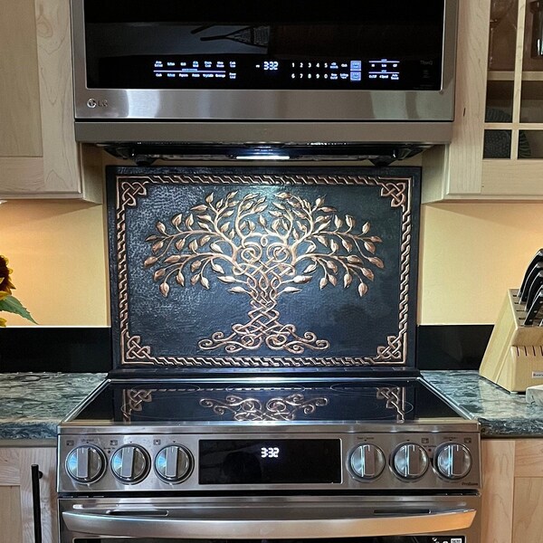Copper Backsplash Tree of Life - Etsy