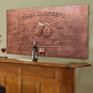 Home Bar Sign, Beer Sign, Pub Sign, Lounge Sign, Bar Name Sign, Home ...