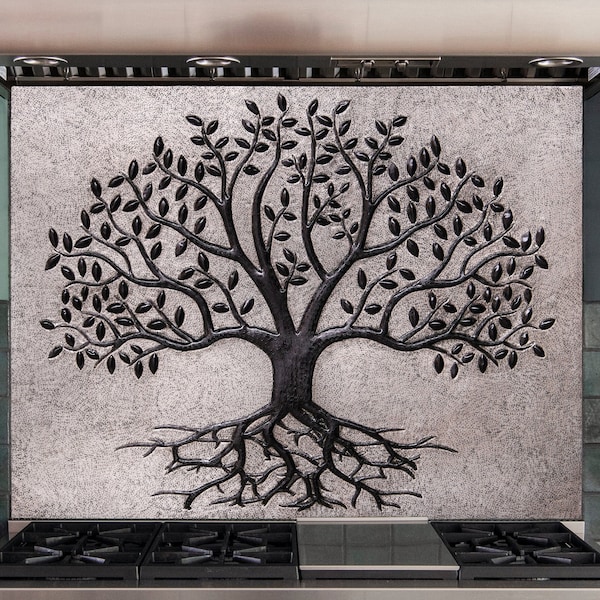 Tree of Life Copper Backsplash - Etsy