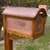 Wall Mounted Lockable Copper Mailbox, Brown Mailbox for Outside, Wood ...