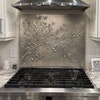 Farmhouse Kitchen Backsplash of a Rooster and Chicken Copper Decor ...