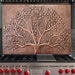 Tree Wall Art Copper Tree Relief Tree Wall Decor Tree Wall - Etsy