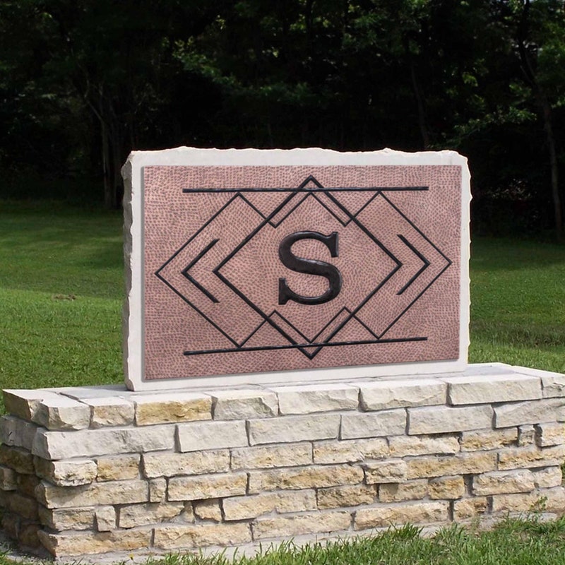 Monogram Plaque - Etsy