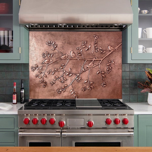 Tree of Life Copper Backsplash - Etsy