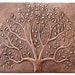 Tree Wall Art Copper Tree Relief Tree Wall Decor Tree Wall - Etsy