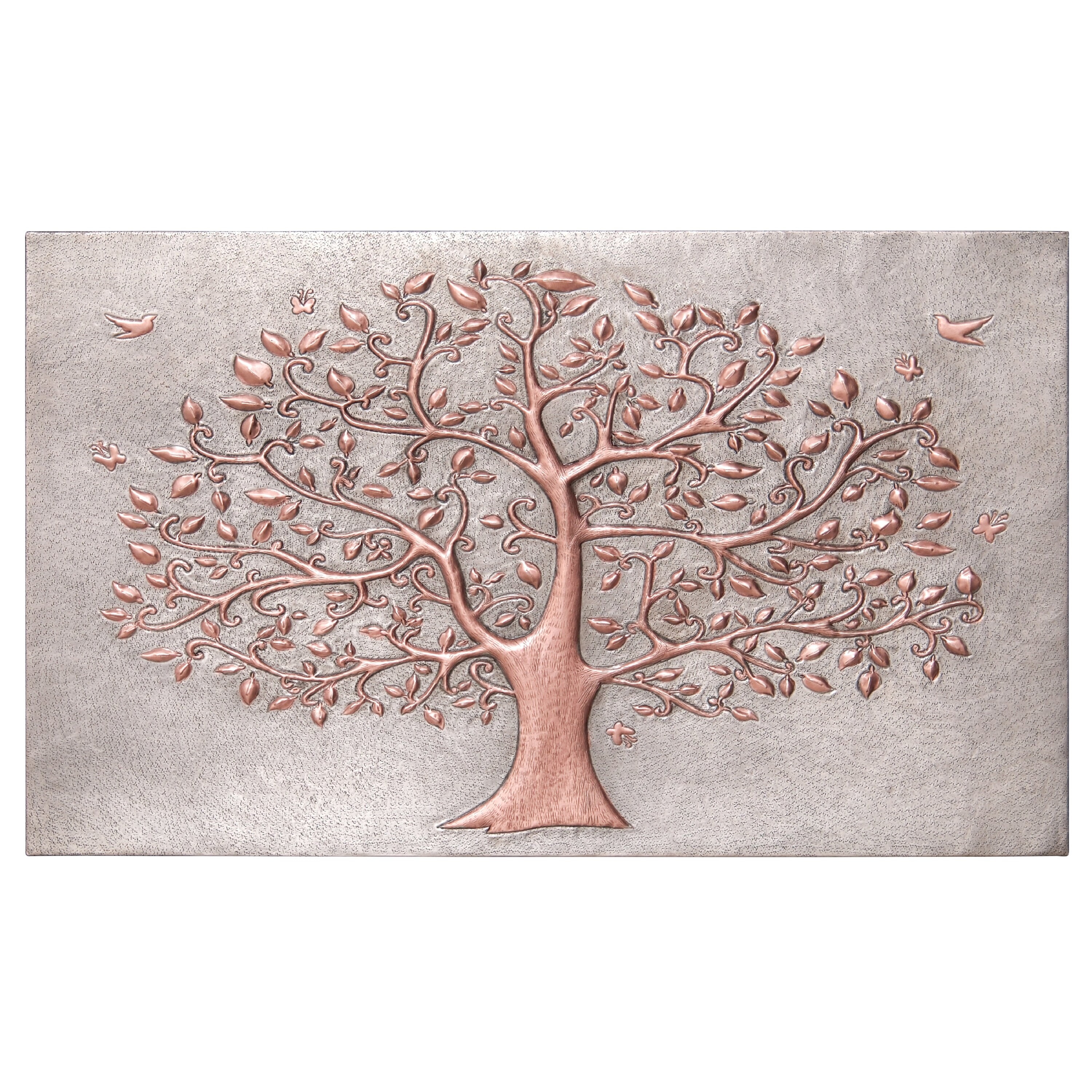 Handmade Copper Tree of Life Wall Decor: Kitchen Backsplash Art - Etsy