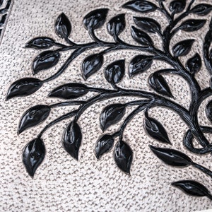 Kitchen Backsplash Tile 18x24 Gray&black Celtic Tree of Life - Etsy