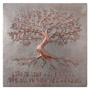 Tree of Life With Roots Wall Art Copper Home Decor Handmade - Etsy