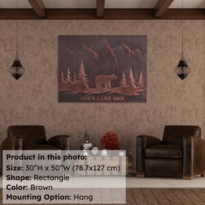 Lodge Sign, Custom Lodge Cabin Signage, Personalized Camping Lodge ...