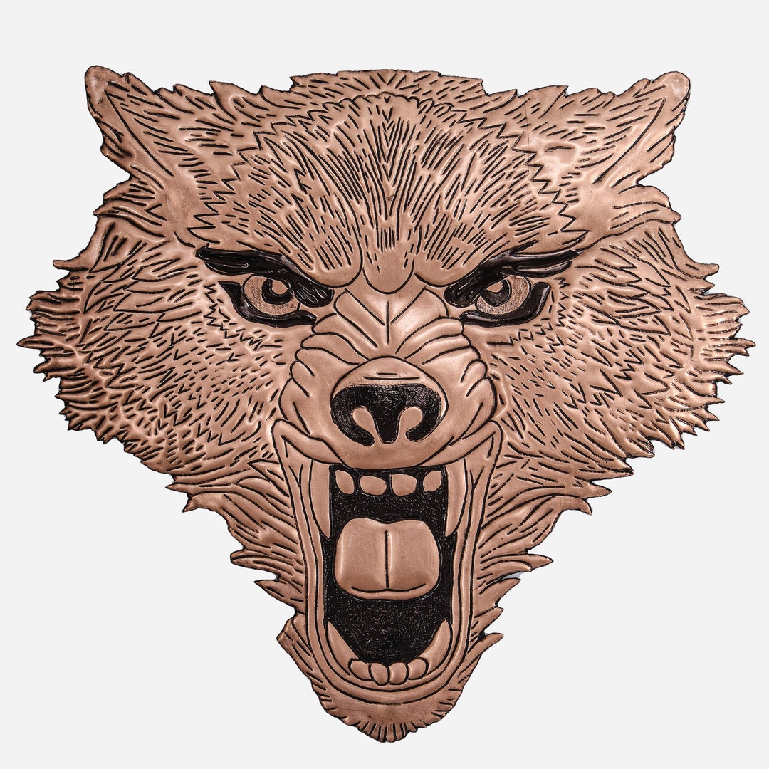 Wolf Wall Decor, Wolf Wall Art, Wolf Head for Wall Decoration, Wolf ...