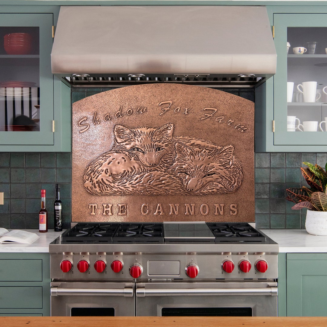 Fox Family Tile for Kitchen Backsplash, Indoor & Outdoor Wall Decor ...