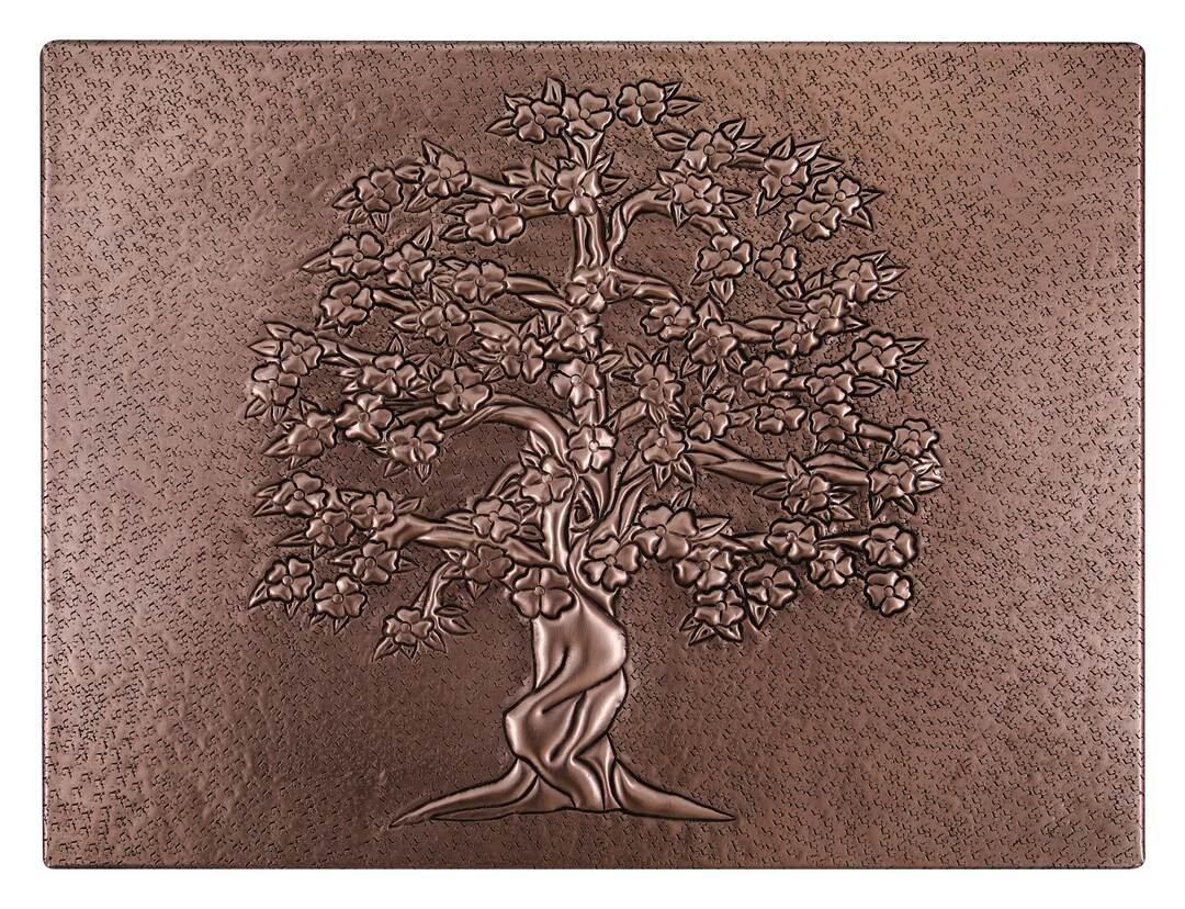 Dogwood Tree Wall Decor, Copper Panel for Indoor and Outdoor Wall ...