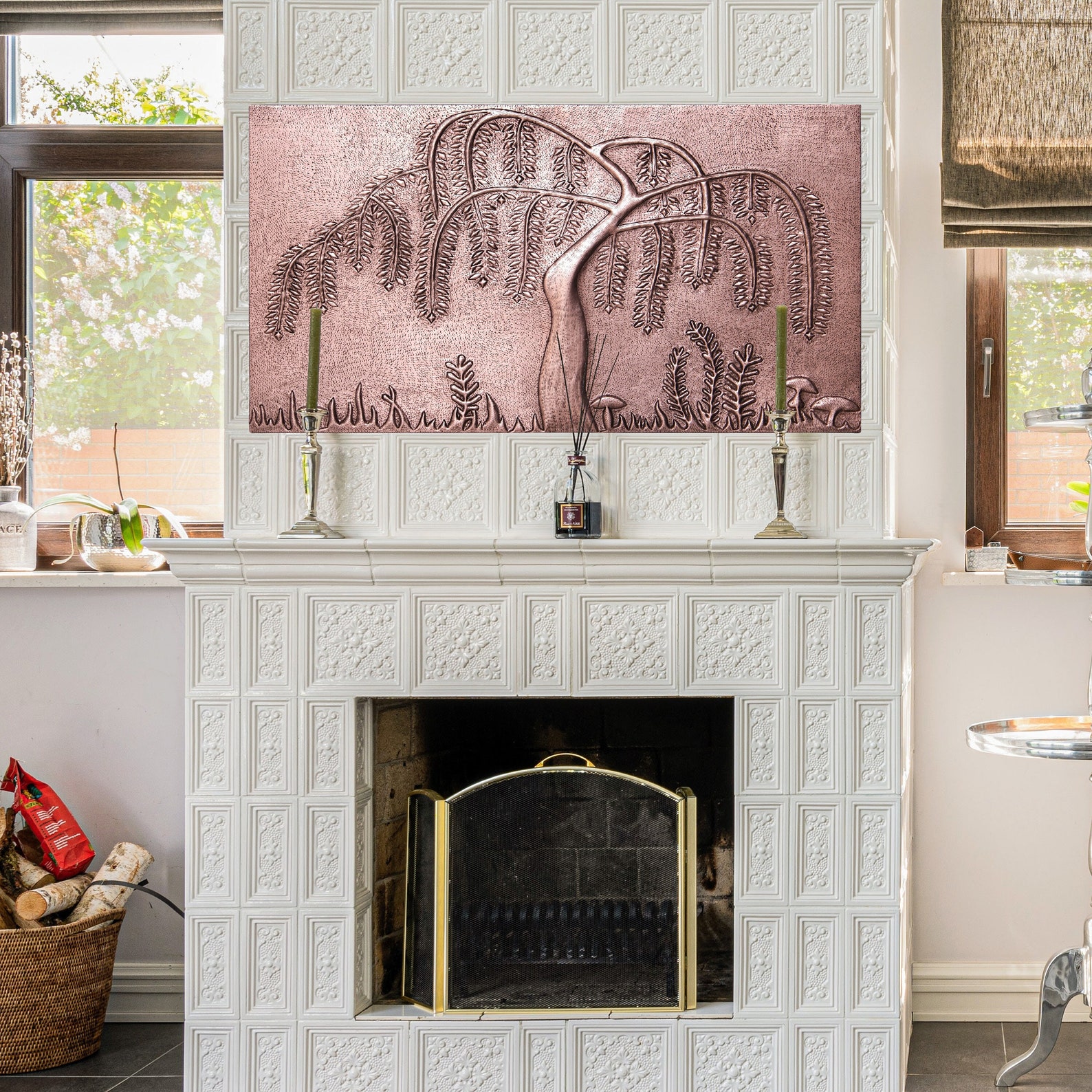 Willow Tree Wall Art Weeping Willow Art Willow Wall Decor - Etsy