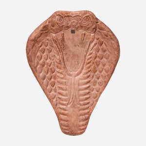 Hand-hammered Copper Cobra Snake Head Wall Decor - Etsy