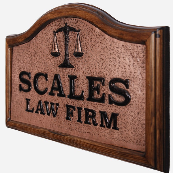 Acrylic Sign for Law Firm - Etsy