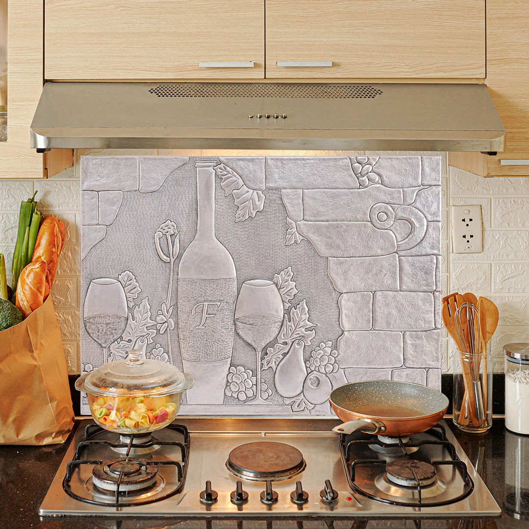 Tuscany Scene Copper Kitchen Backsplash Tile, Italian Style Kitchen ...