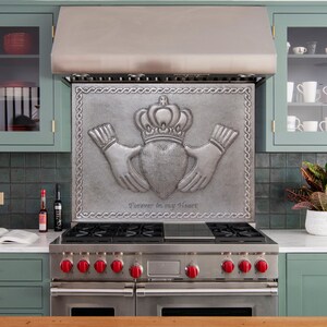 Handmade Irish Claddagh Tile: Indoor/outdoor Wall Decor - Etsy