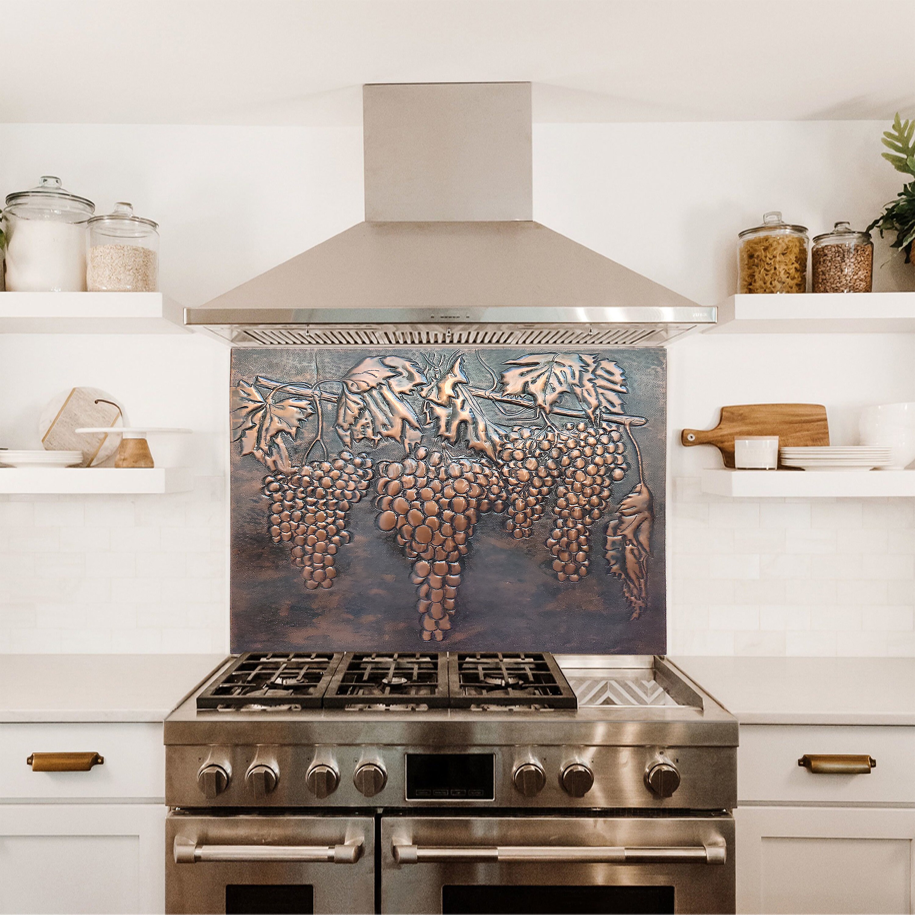 Grape Vine Wall Decor Grapes Wall Art Tuscan Kitchen - Etsy