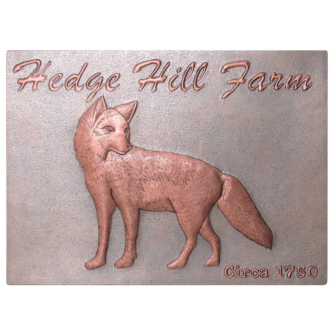 Fox Sign, Fox Farm Sign, Fox Farmhouse Sign, Fox Wall Art, Fox Wall ...
